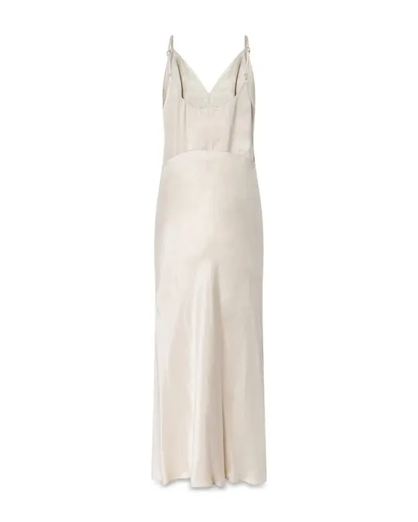 Pinko Acquato Twill Maxi Dress