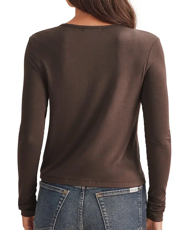 Splendid Long Sleeve Button Front Cardigan