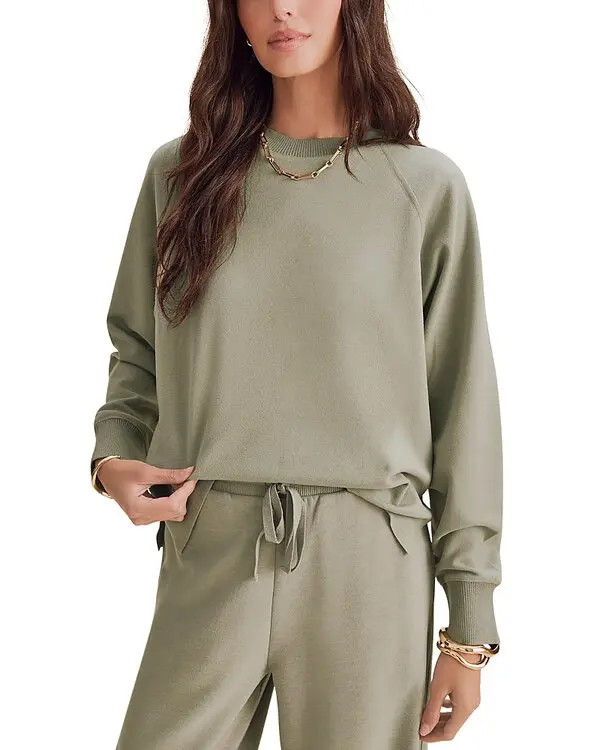 Splendid Dolman Sleeve Sweatshirt - Eucalyptus