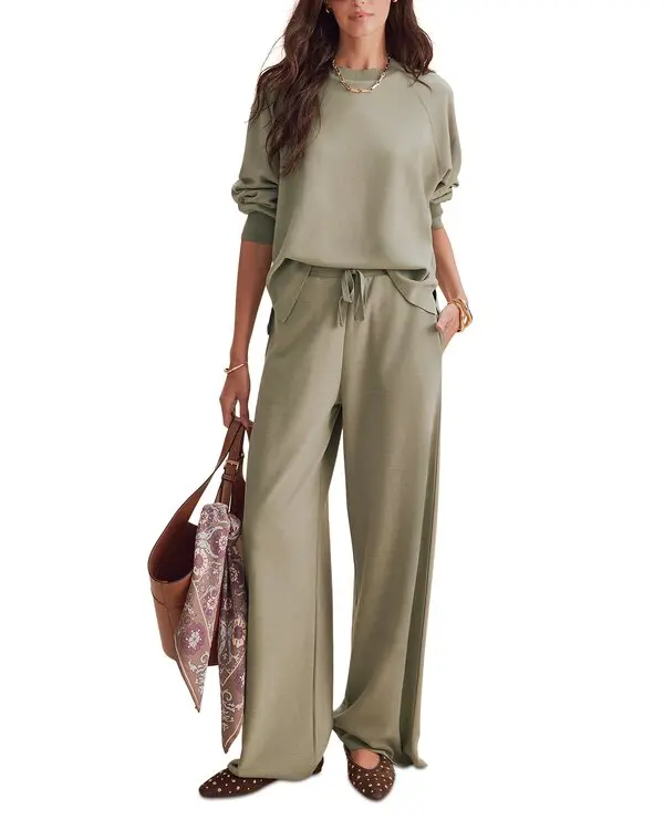Splendid Dolman Sleeve Sweatshirt - Eucalyptus