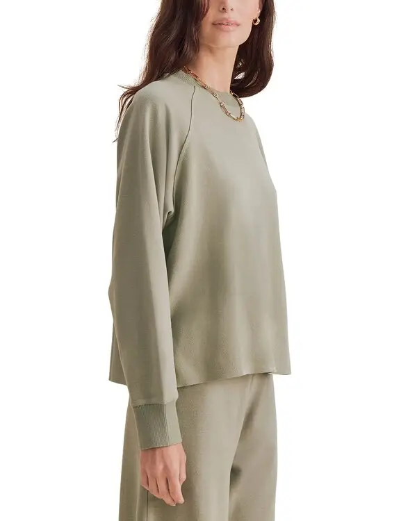 Splendid Dolman Sleeve Sweatshirt - Eucalyptus