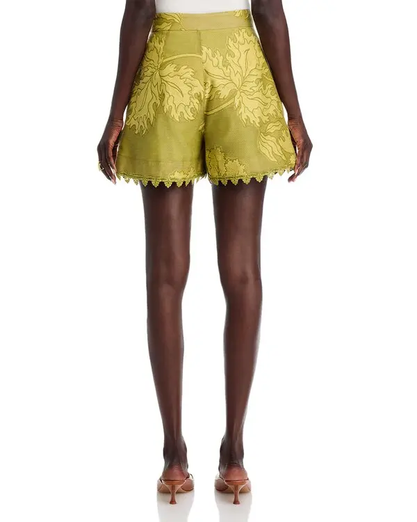 La DoubleJ Cotton Silk Printed Shorts