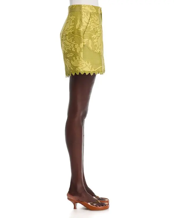 La DoubleJ Cotton Silk Printed Shorts