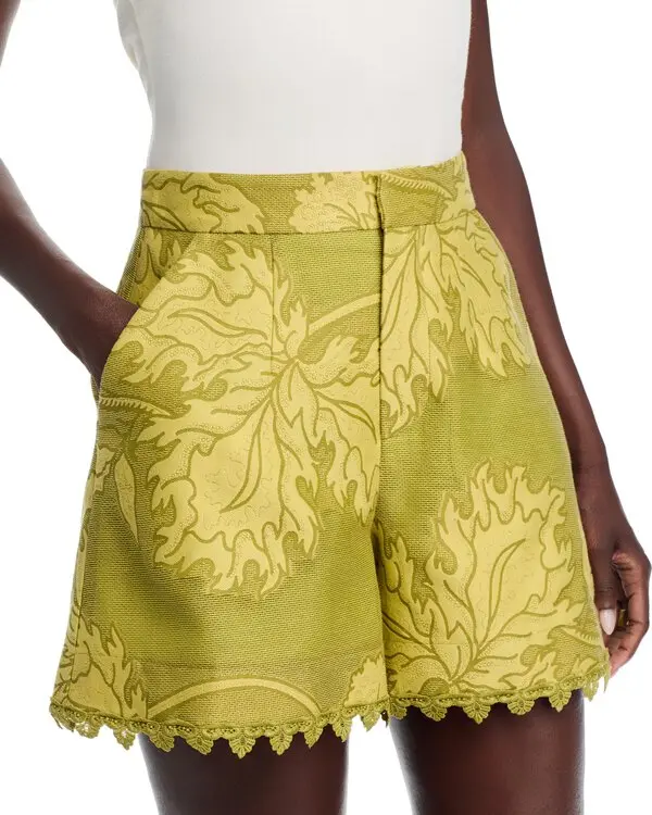 La DoubleJ Cotton Silk Printed Shorts