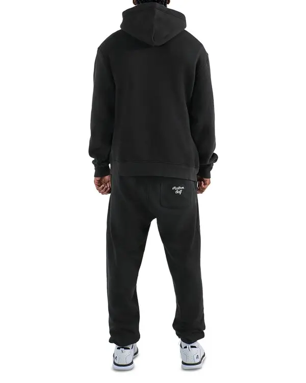 MALBON Fesque Cotton Logo Hoodie