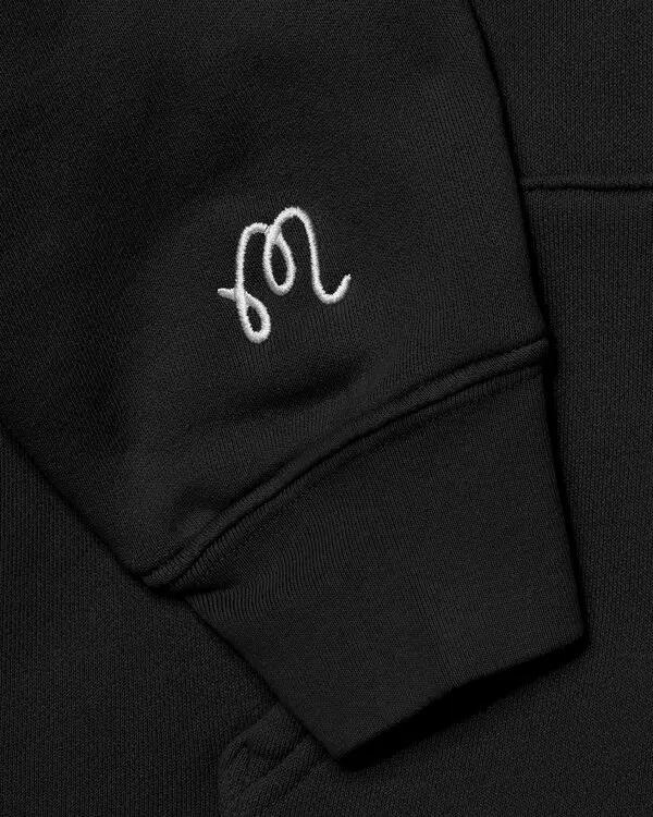 MALBON Fesque Cotton Logo Hoodie