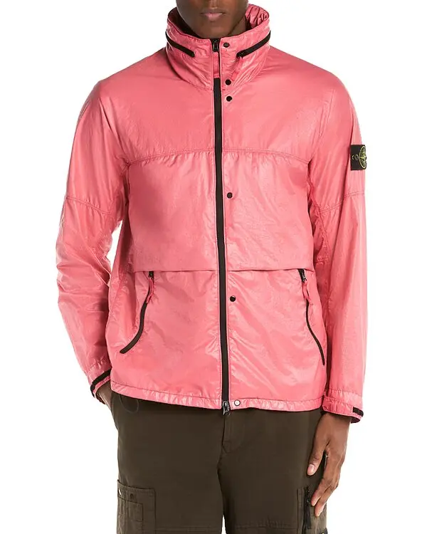 Stone Island Light Hooded Zipper Jacket