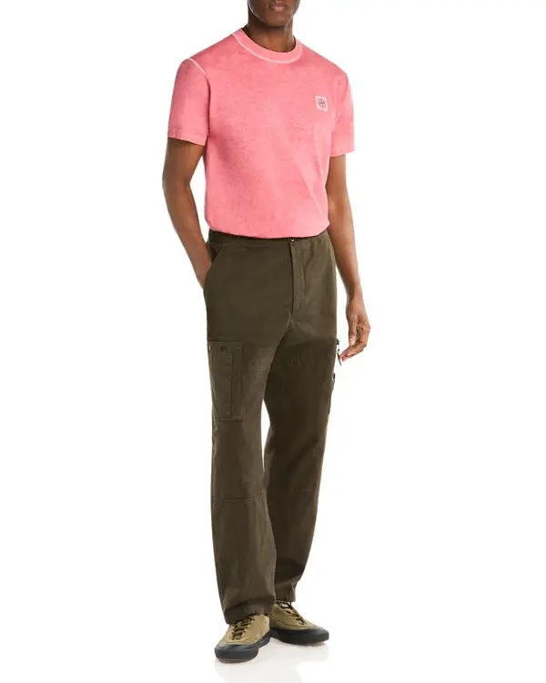 Stone Island Pantalone Loose Fit Cotton Pants