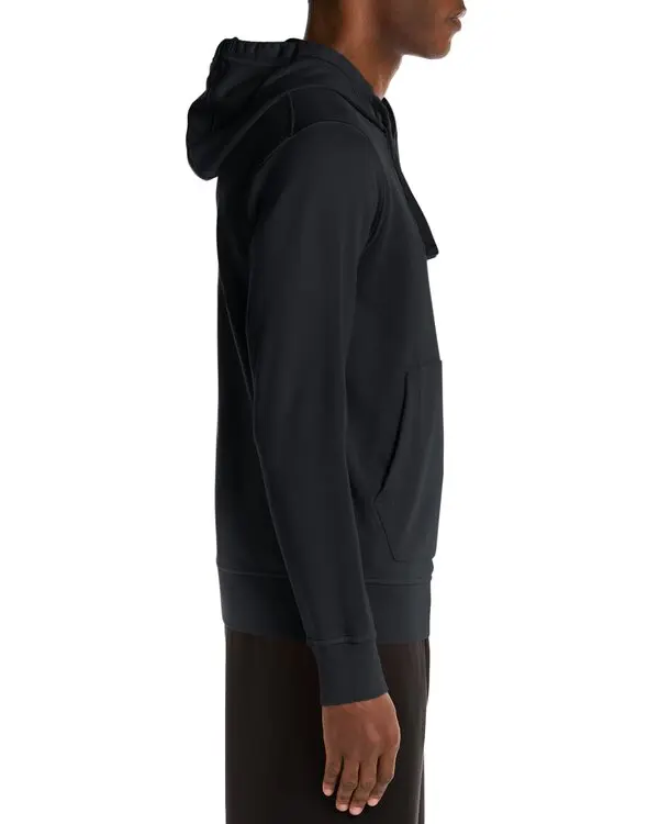 Stone Island Felpa Solid Cotton Hooded Sweatshirt