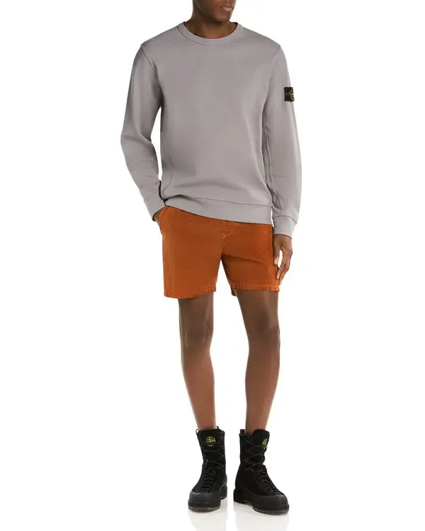 Stone Island Felpa Solid Cotton Sweater