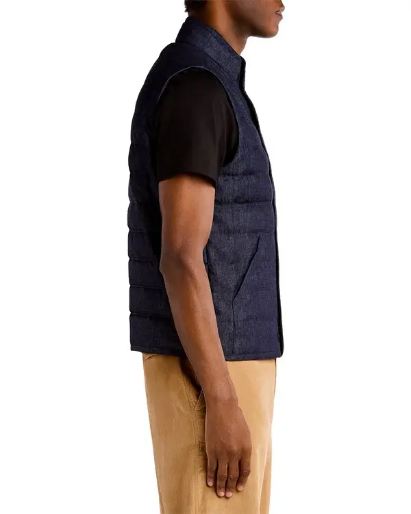 Moncler Liorane Denim Down Vest