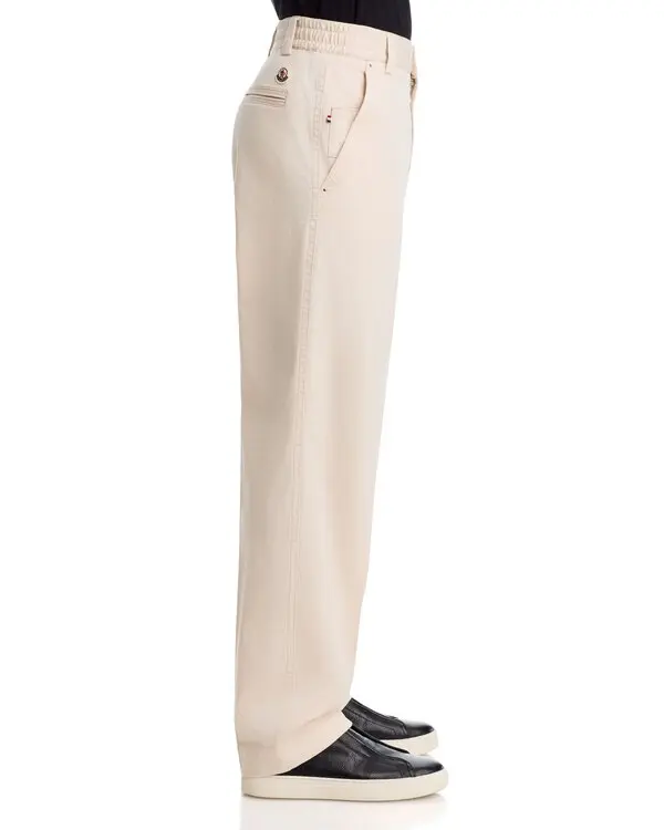 Moncler Tailored Cotton Stretch Pants