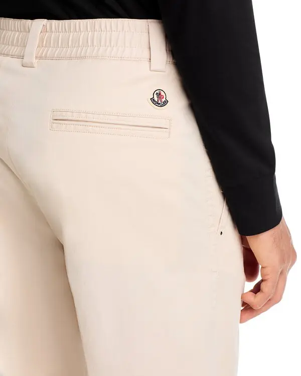 Moncler Tailored Cotton Stretch Pants
