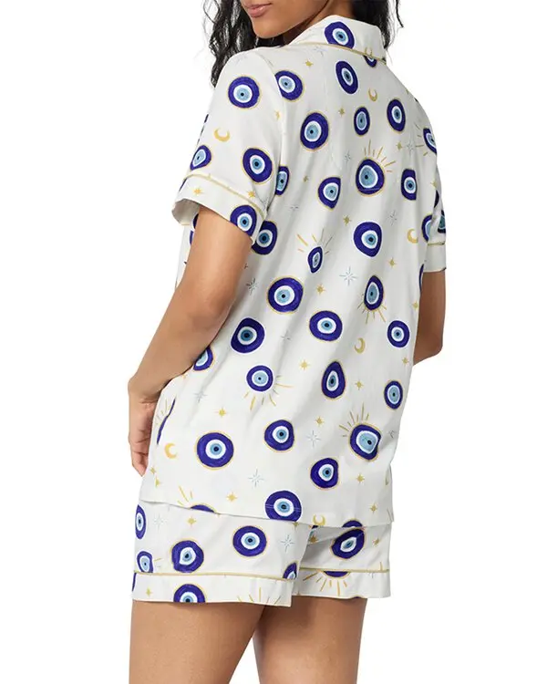 BEDHEAD PAJAMAS Printed Short Sleeve Boxer Pajama Set Exclusive