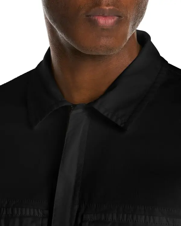 Stone Island Dual Pocket Zipper Overshirt