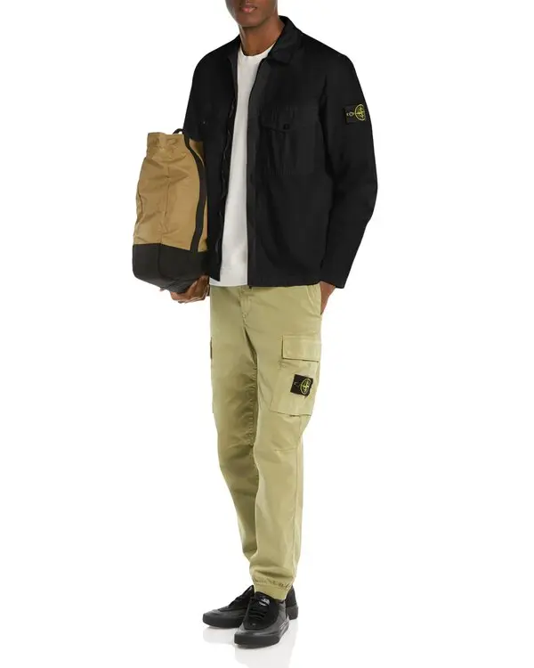 Stone Island Dual Pocket Zipper Overshirt