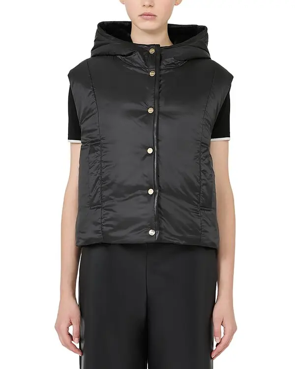 Max Mara Reversible Camel Hair Blend Vest