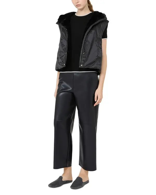 Max Mara Reversible Camel Hair Blend Vest