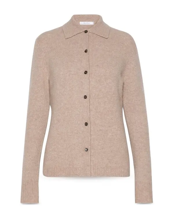 Max Mara Cashmere Blend Collared Cardigan