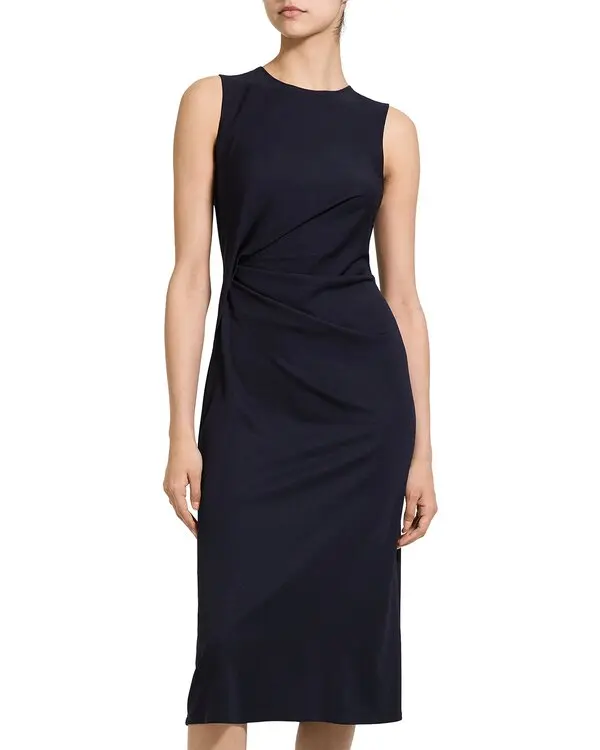 Theory Drape Tuck Sweater Dress