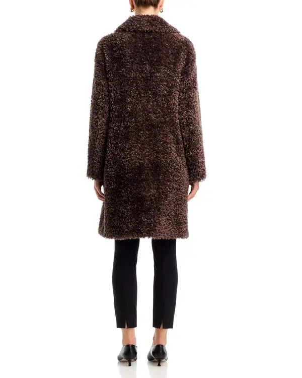 Herno Curly Faux Fur Coat