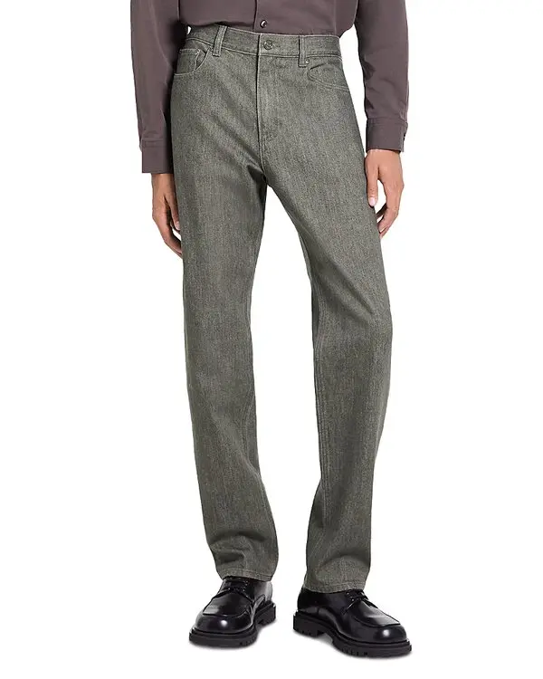 Theory Standard Relaxed Fit Jeans In Tinted Denim