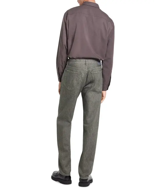 Theory Standard Relaxed Fit Jeans In Tinted Denim