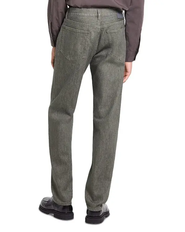 Theory Standard Relaxed Fit Jeans In Tinted Denim