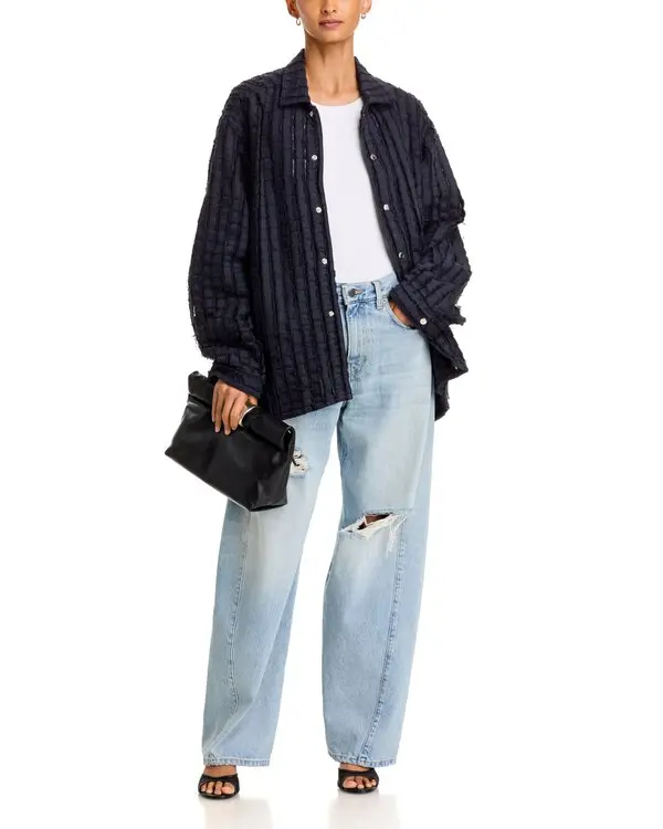 HAIKURE Clyde Mid Rise Straight Leg Jeans