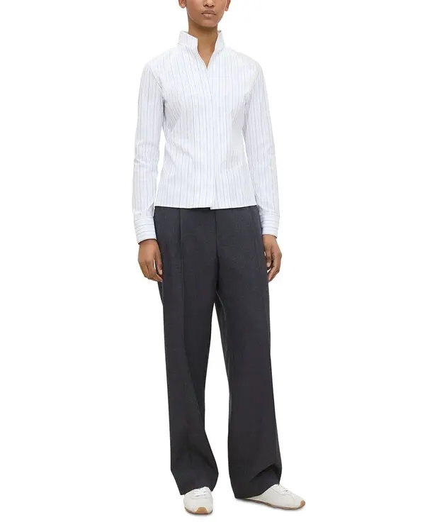 Theory Collared Long Sleeve Shirt