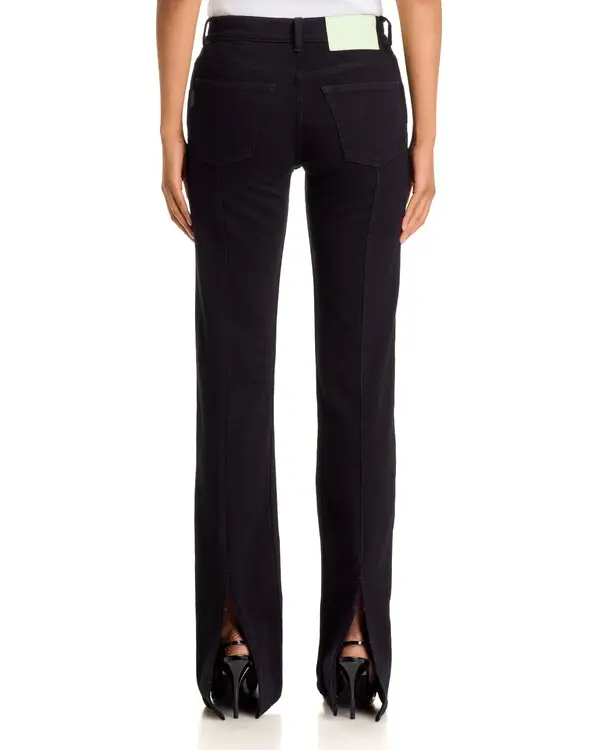HAIKURE Chewy Low Rise Straight Leg Jeans