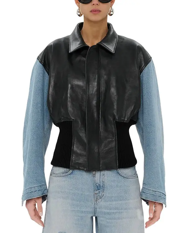 HAIKURE Vivienne Mixed Media Jacket