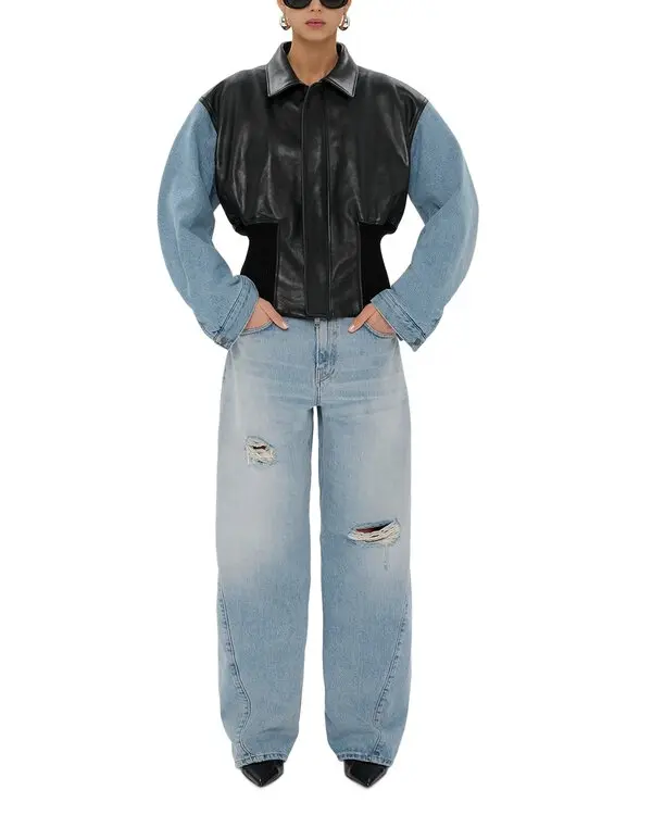 HAIKURE Vivienne Mixed Media Jacket