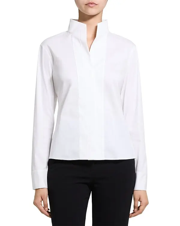 Theory Collared Long Sleeve Shirt