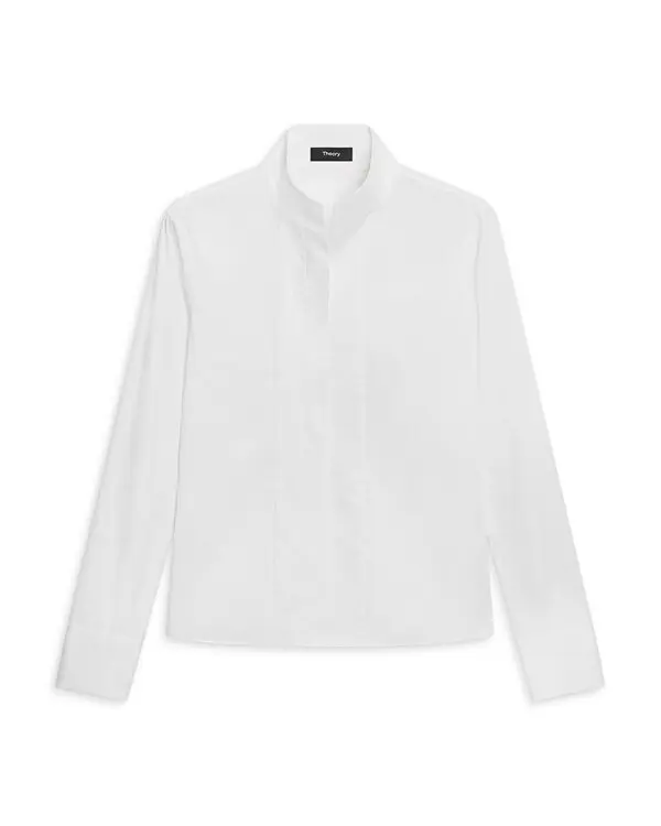 Theory Collared Long Sleeve Shirt
