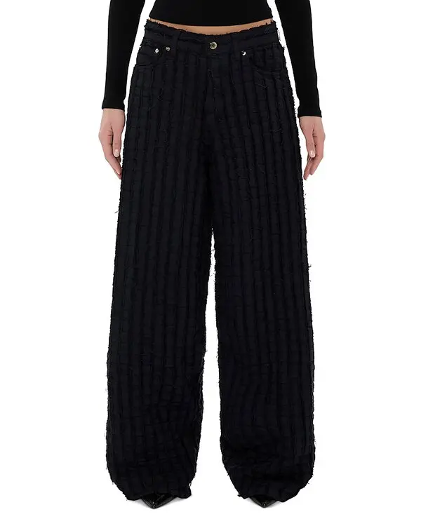 HAIKURE Bethany Mid Rise Wide Leg Jeans