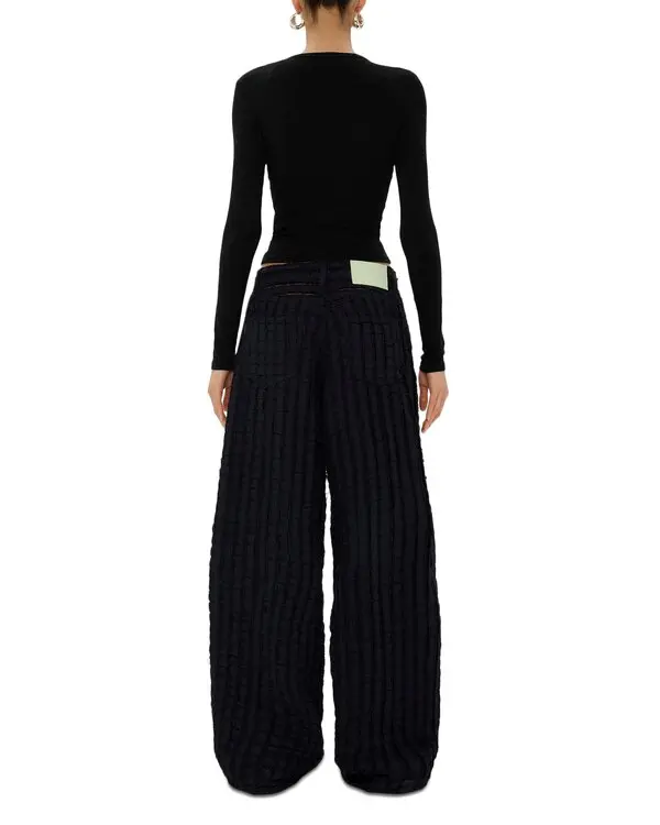 HAIKURE Bethany Mid Rise Wide Leg Jeans