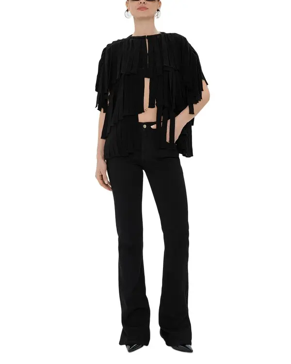 HAIKURE Natalia Tiered Fringe Top