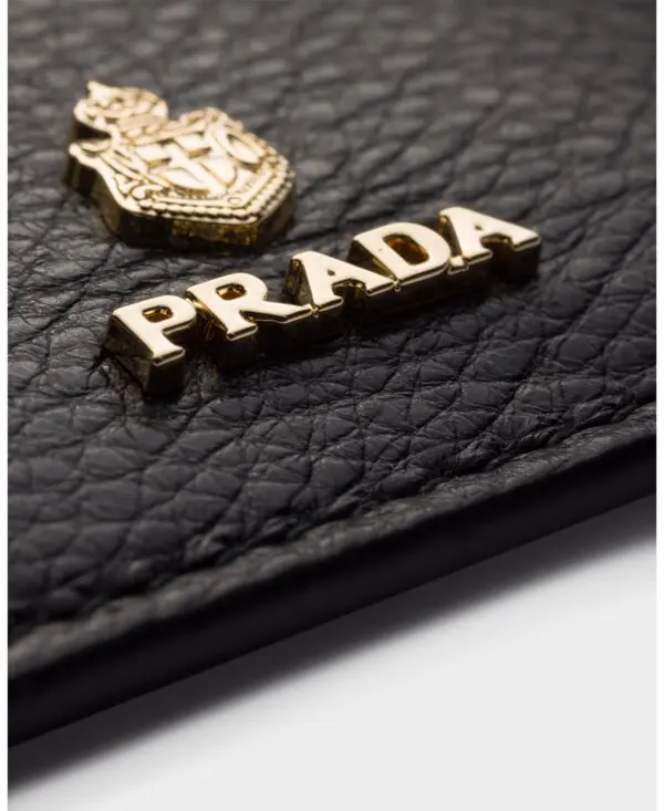 Prada Leather Card Holder