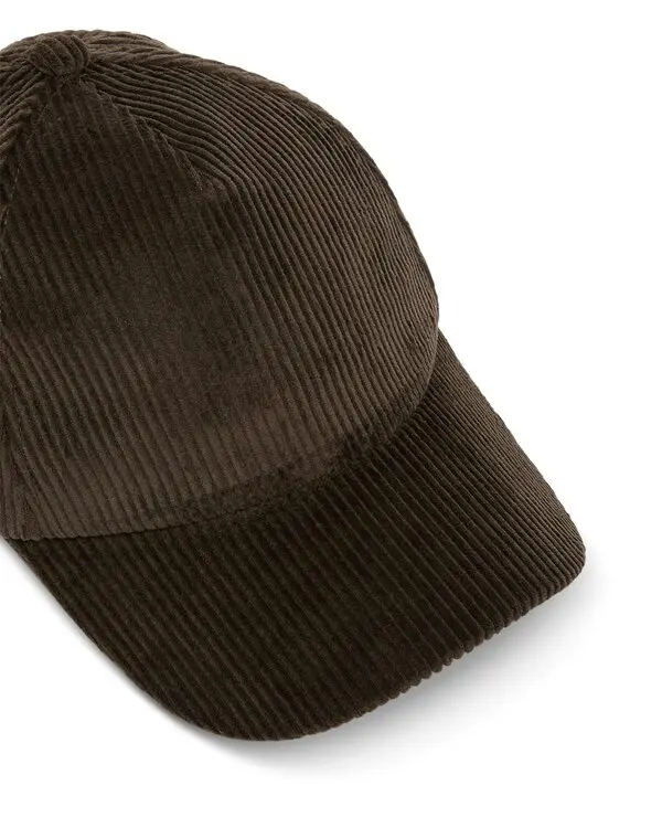 Max Mara Wkaragno Corduroy Cotton Baseball Hat