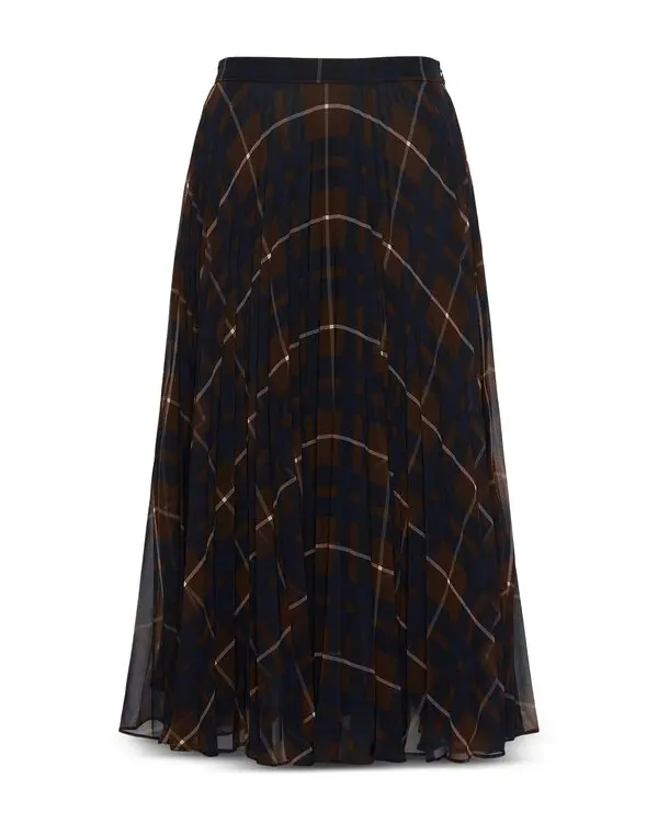 Max Mara Mstpagana Pleated Midi Skirt