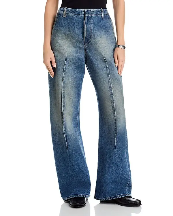 MAISON MARGIELA Barrel Leg Jeans - Blue