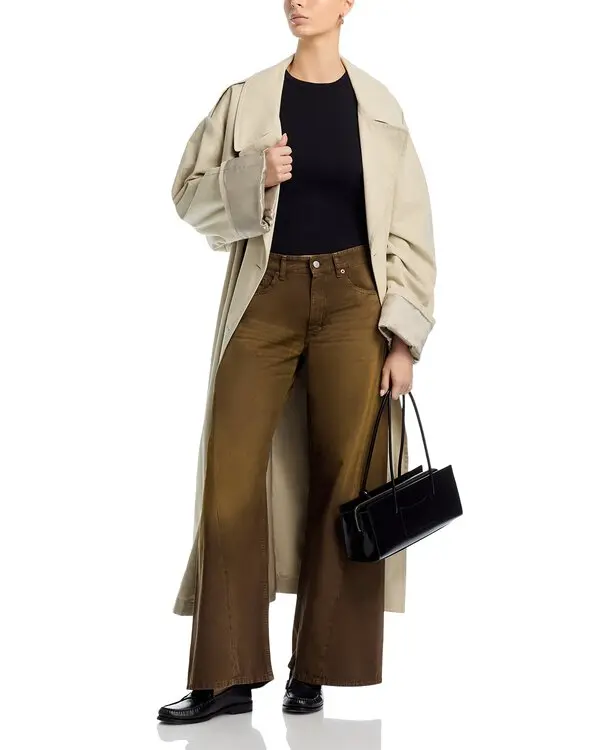 MAISON MARGIELA Cotton Wide Leg Jeans