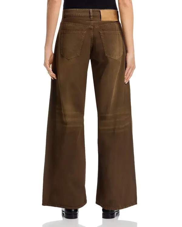 MAISON MARGIELA Cotton Wide Leg Jeans