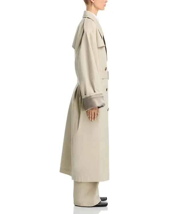 MAISON MARGIELA Belted Cotton Trench Coat