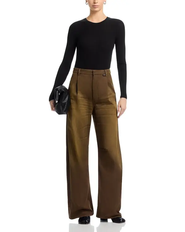 MAISON MARGIELA Cotton Barrel Leg Jeans