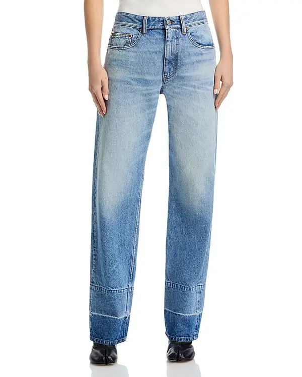 MAISON MARGIELA Cotton Straight Leg Jeans - Blue
