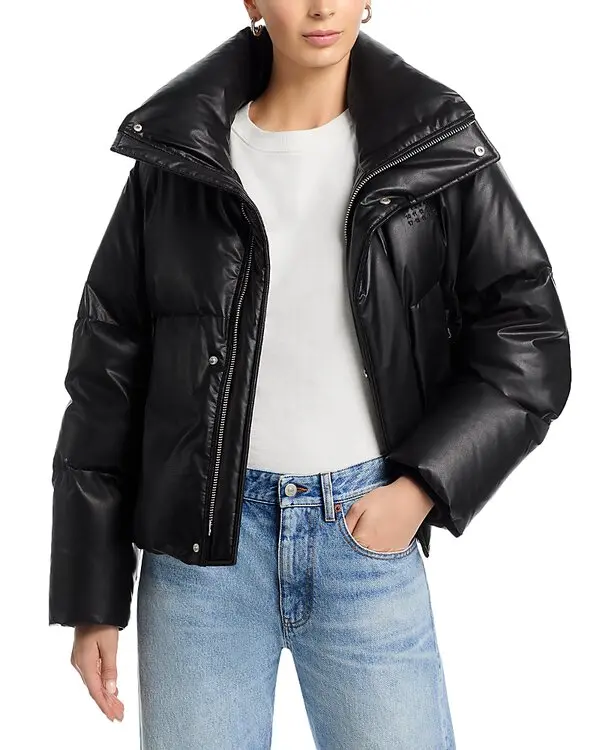 MAISON MARGIELA Padded Stand Collar Puffer Jacket