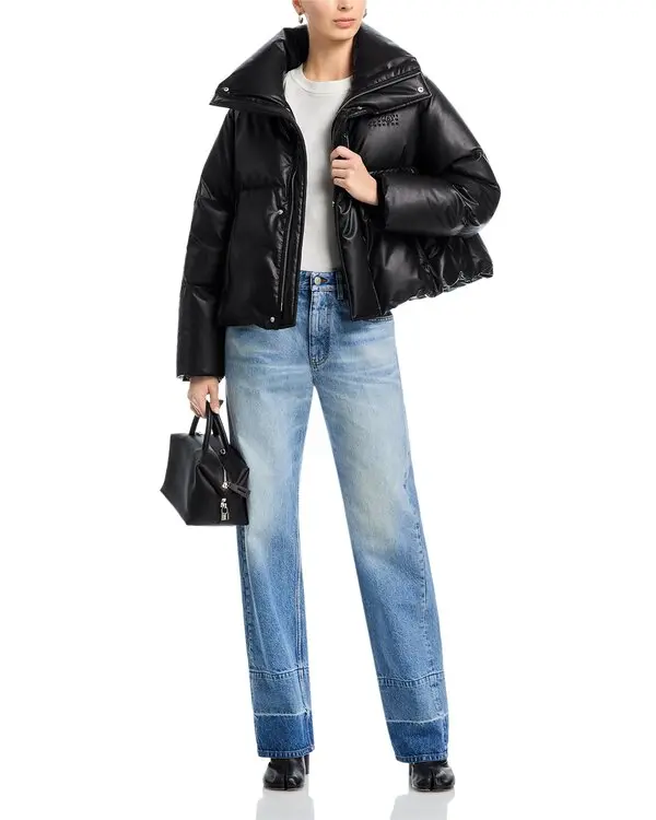MAISON MARGIELA Padded Stand Collar Puffer Jacket