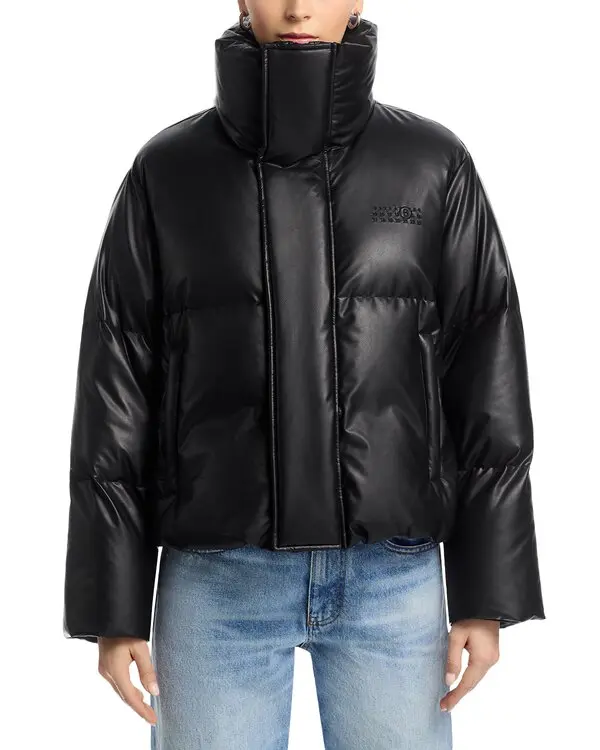 MAISON MARGIELA Padded Stand Collar Puffer Jacket